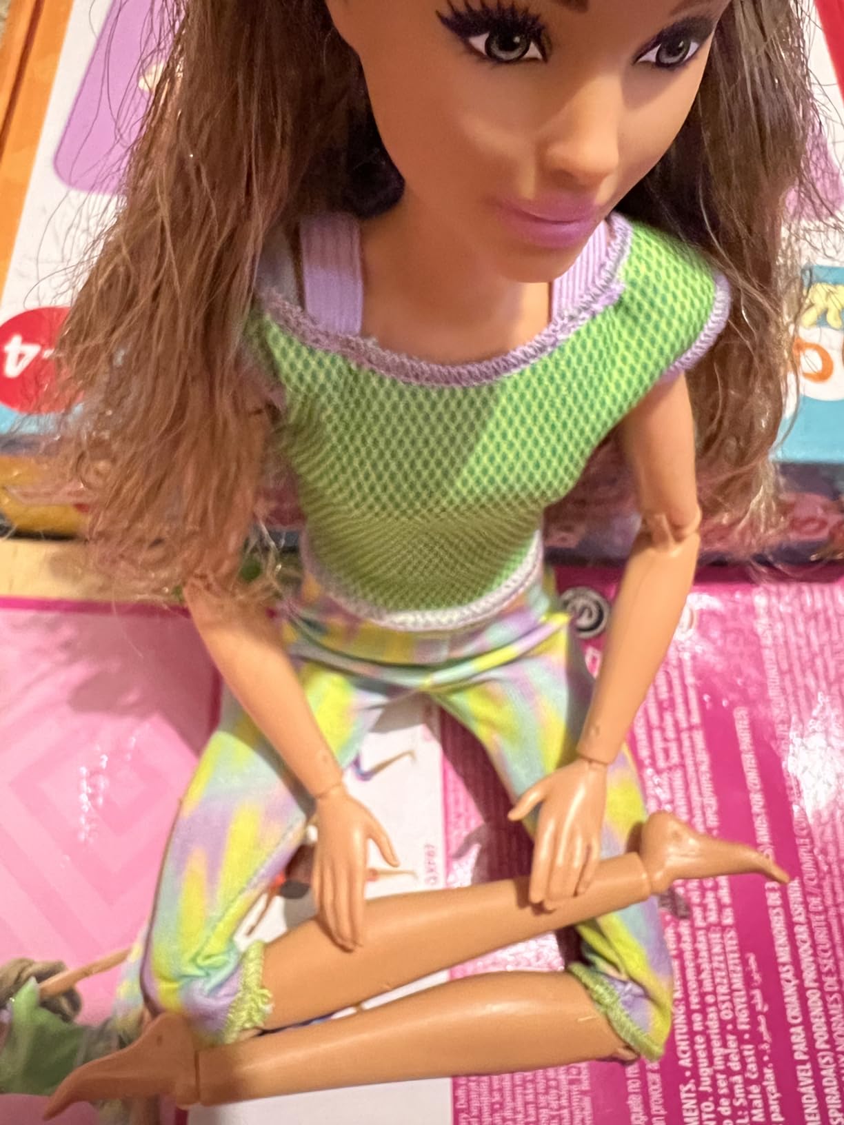 Barbie Made to Move poupée articulée Fitness ultra flexible blonde ...