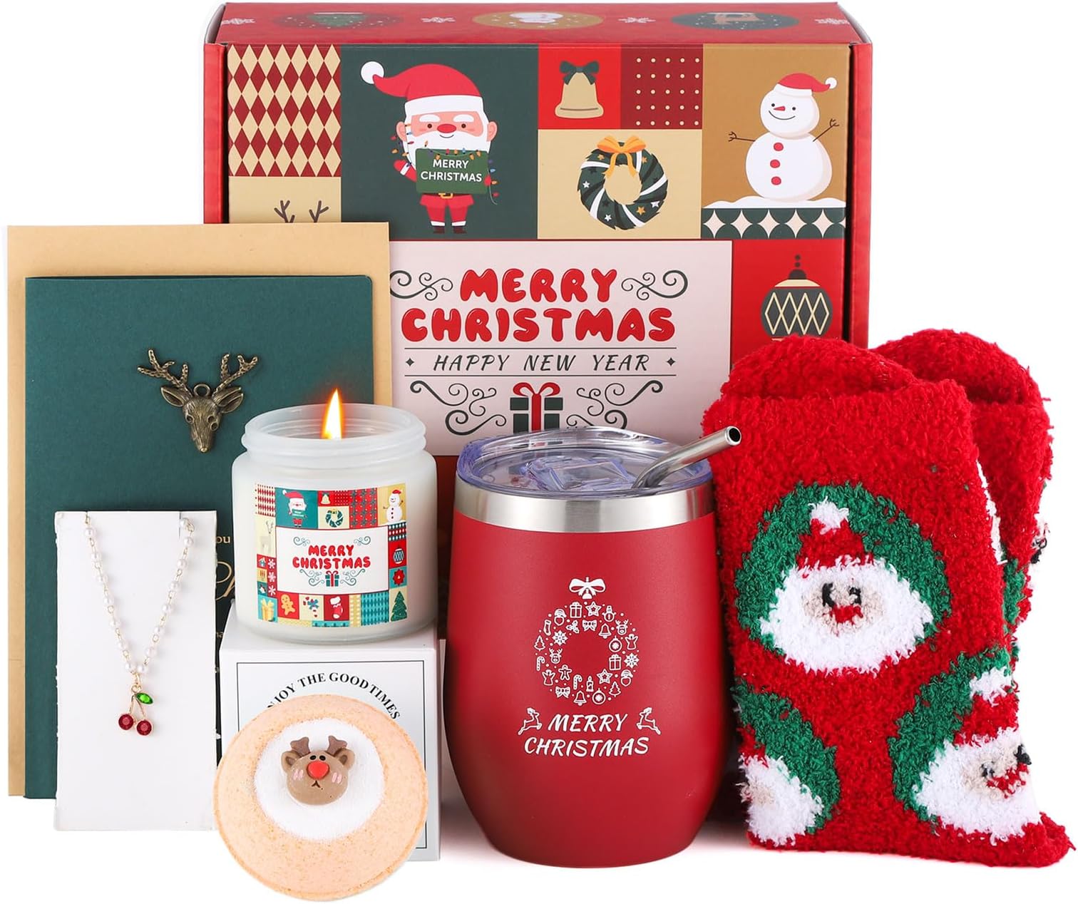 Regalo Natale Donna, Idee Regalo Natale 2024, Scatole Regalo Natale ...