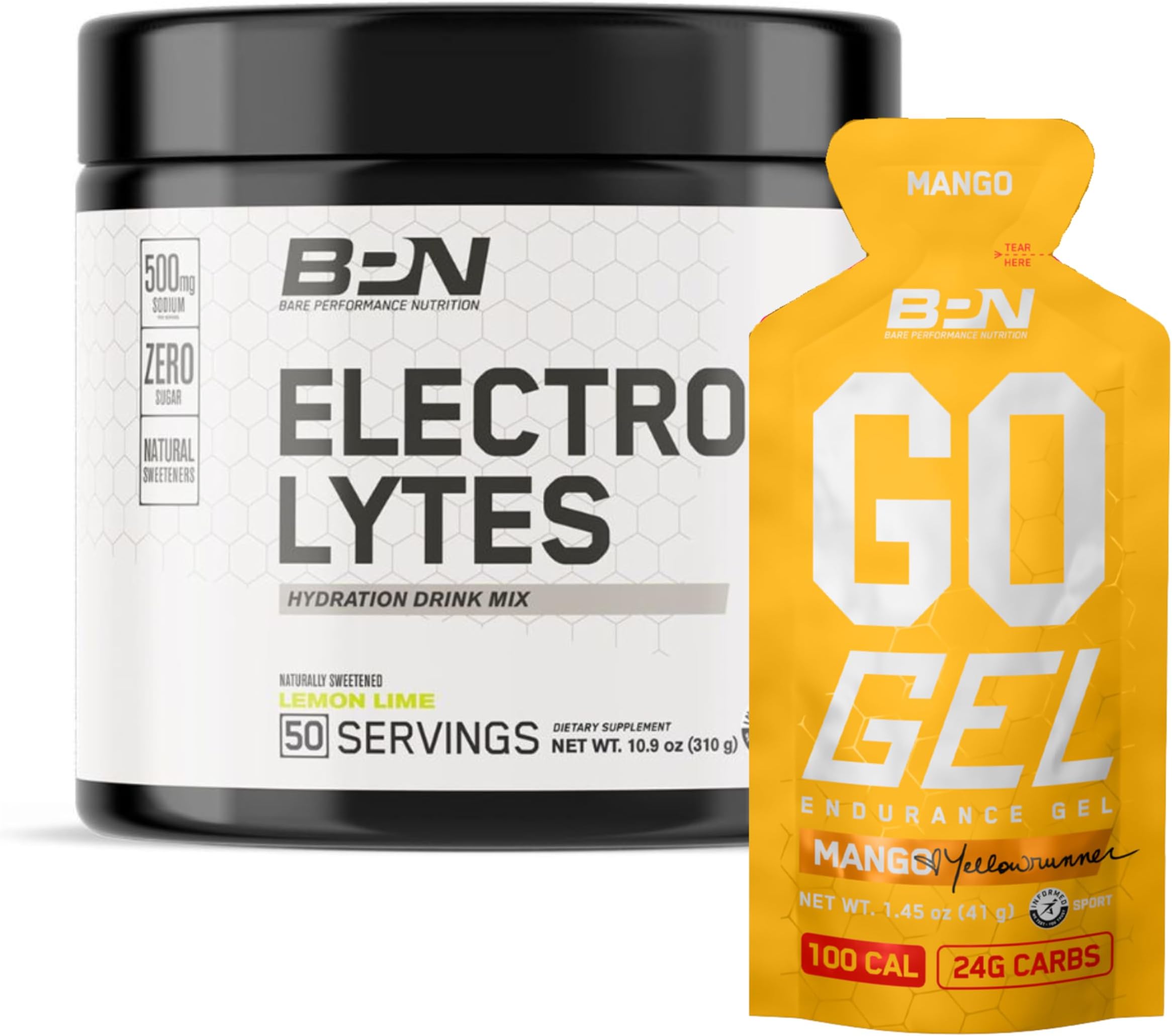 Amazon.com: BARE PERFORMANCE NUTRITION BPN Electrolytes Hydration Drink ...