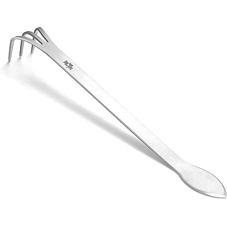 Amazon.com : CSCTEK 304 Stainless Steel Bonsai Rake Tool,8.2 inch Prong ...
