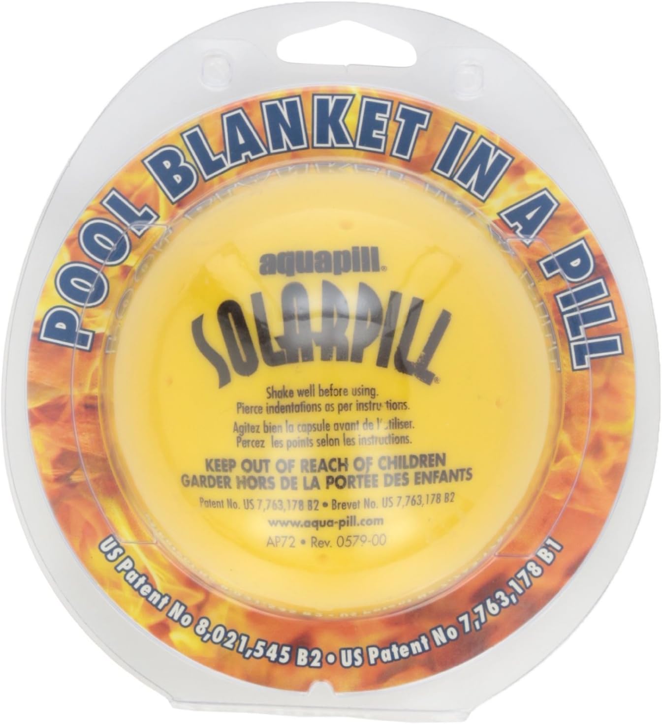 Amazon.com : AquaPill AP72 30,000 Gallon Solar Pill for Swimming Pool ...