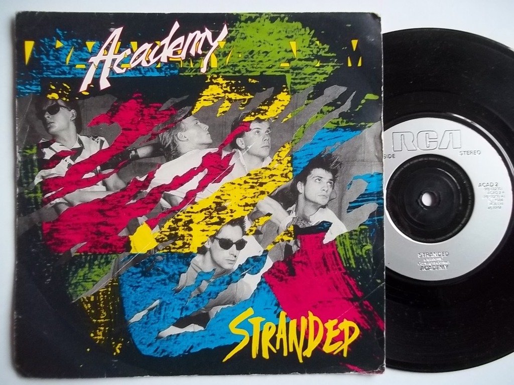 STRANDED 7" UK RCA 1984: ACADEMY (80'S POP/NEW WAVE GROUP): Amazon.fr ...