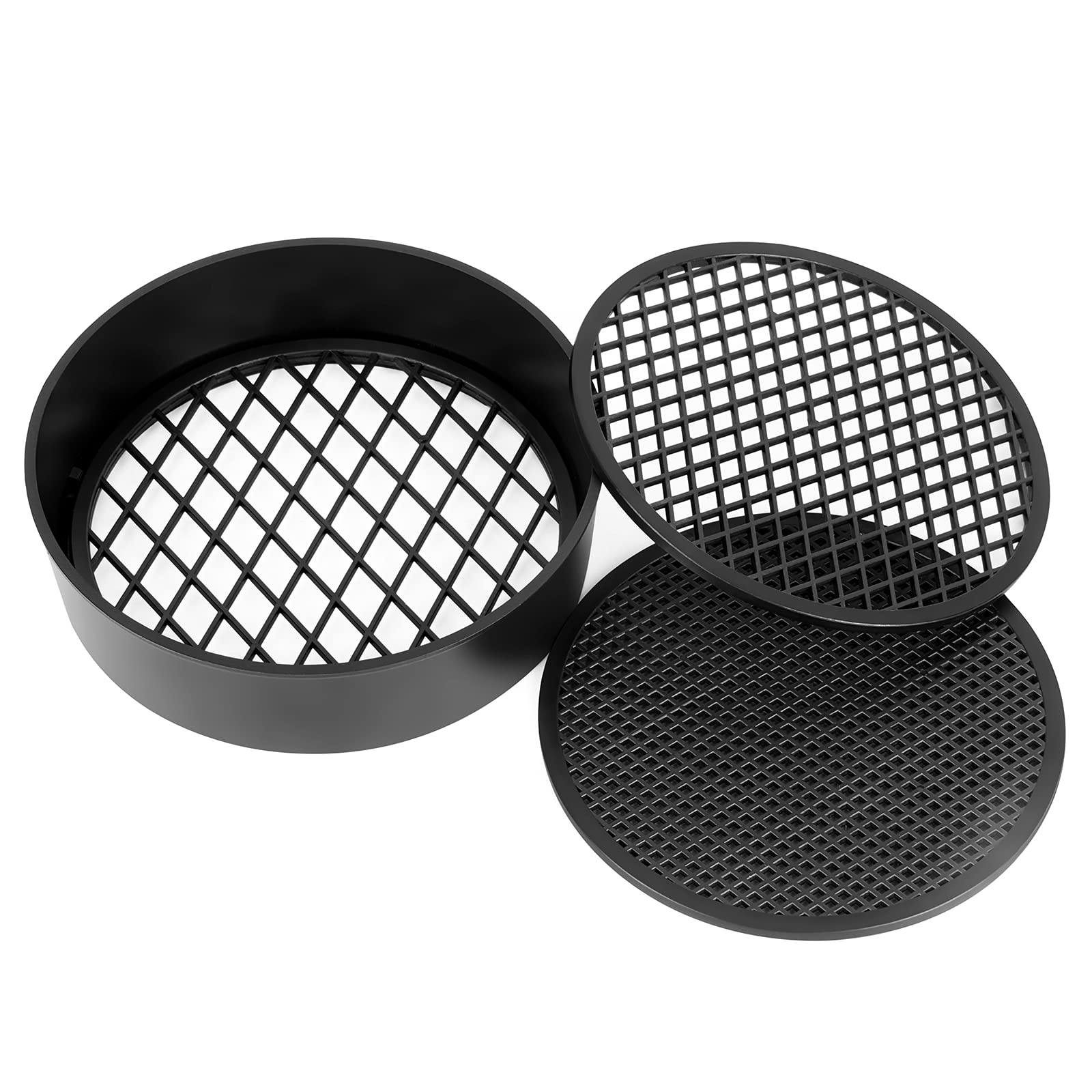 Buy KARLLIU Garden Sieve, 3 In 1 Universal Soil Sieve 11 Cm Small ...