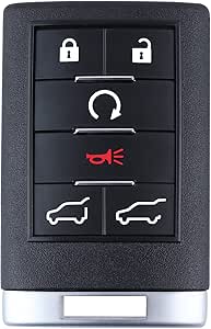 Amazon.com: 6 Buttons Keyless Entry Remote Key Fob Compatible with 2007 ...