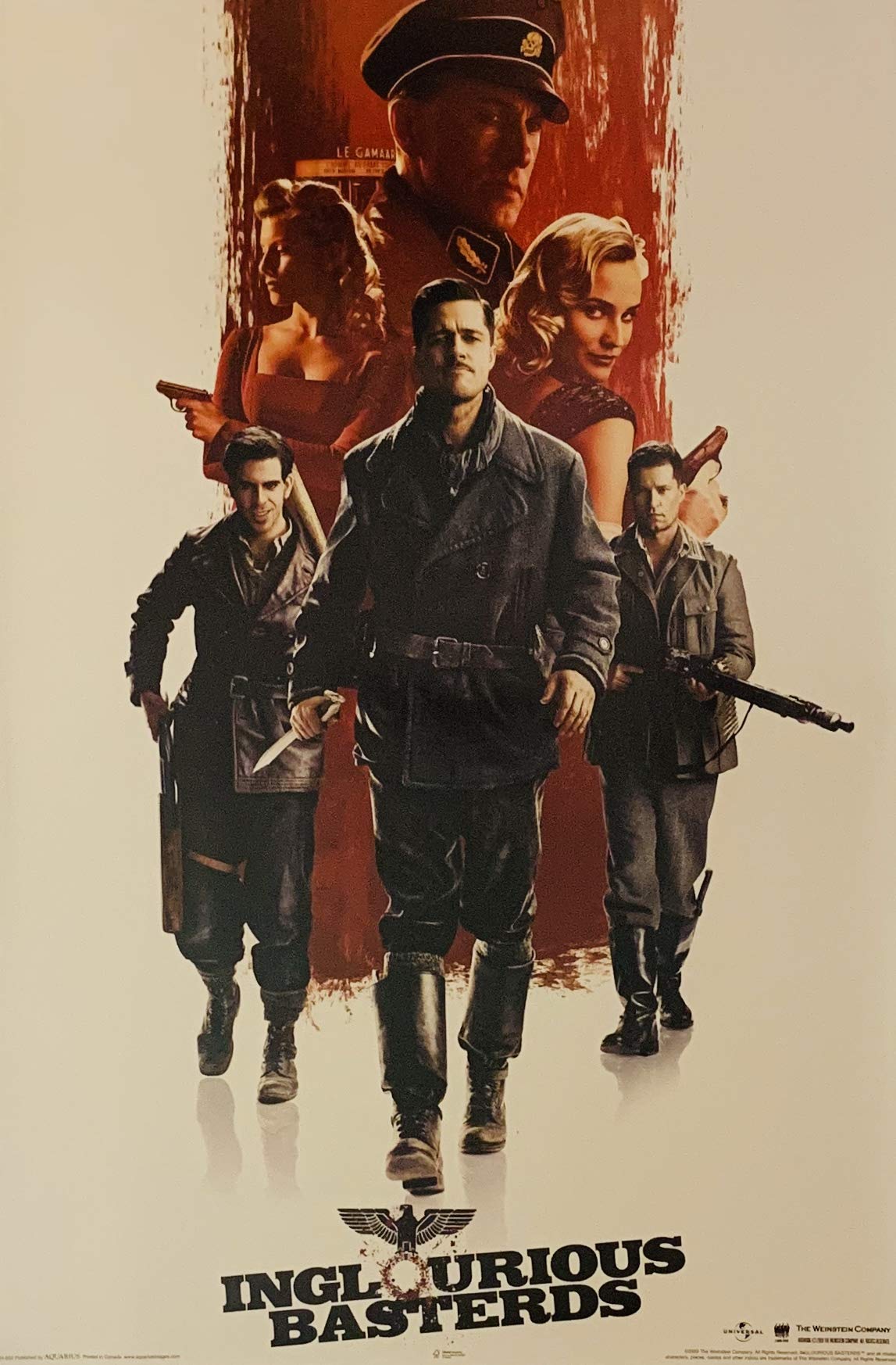 Inglourious Basterds Official Poster Inglourious Basterds Limited
