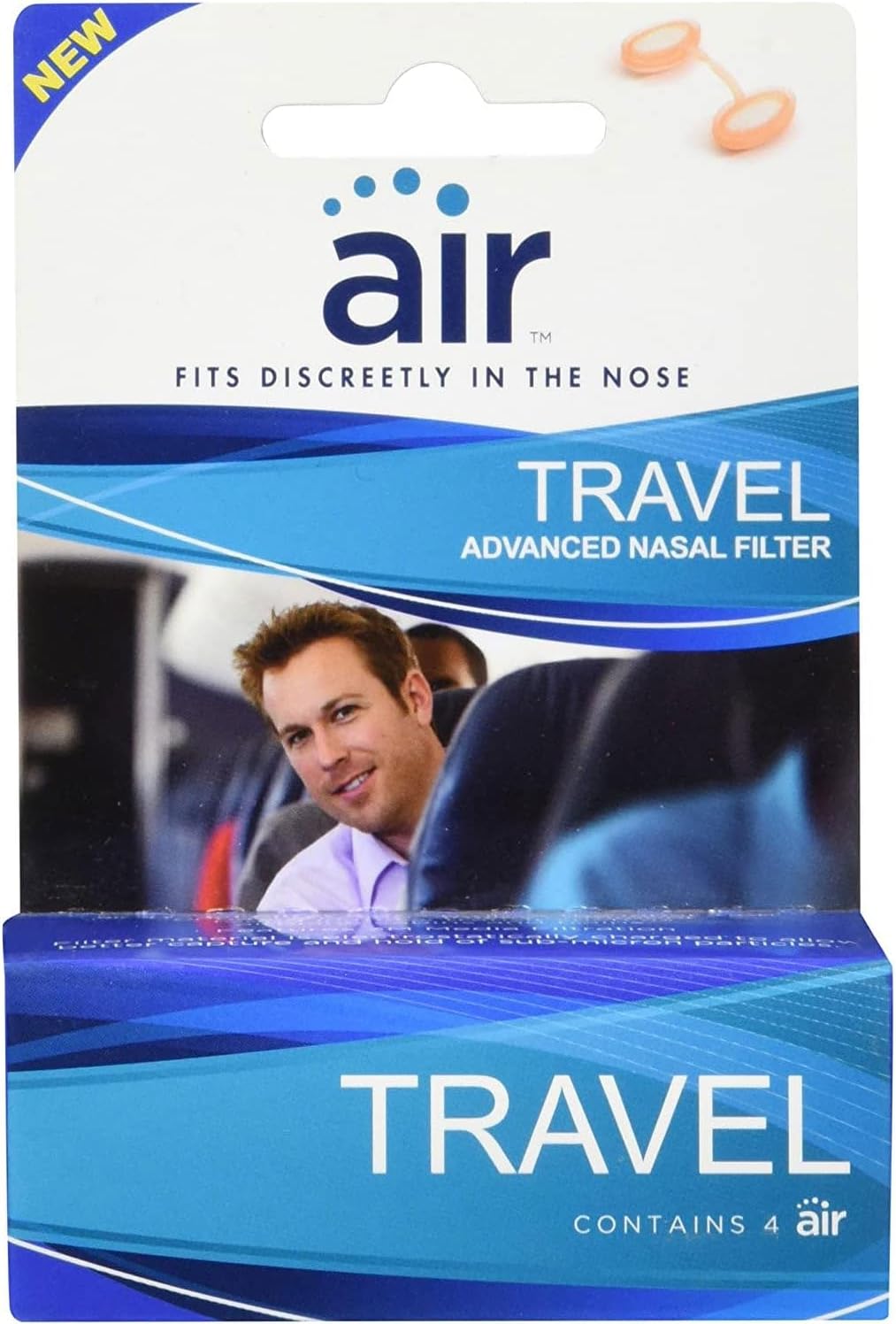 Amazon.com: AirWare Travel | Advanced Nasal Filter | 4 Pack Size Small ...