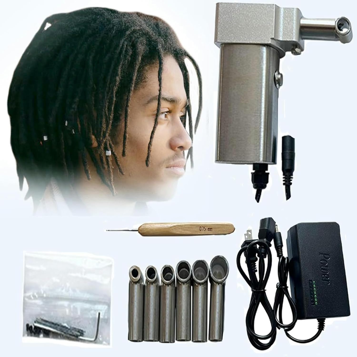 Amazon.com: LGEOELIAS Electric Dread Braid Machine, Electric Braid Tool ...