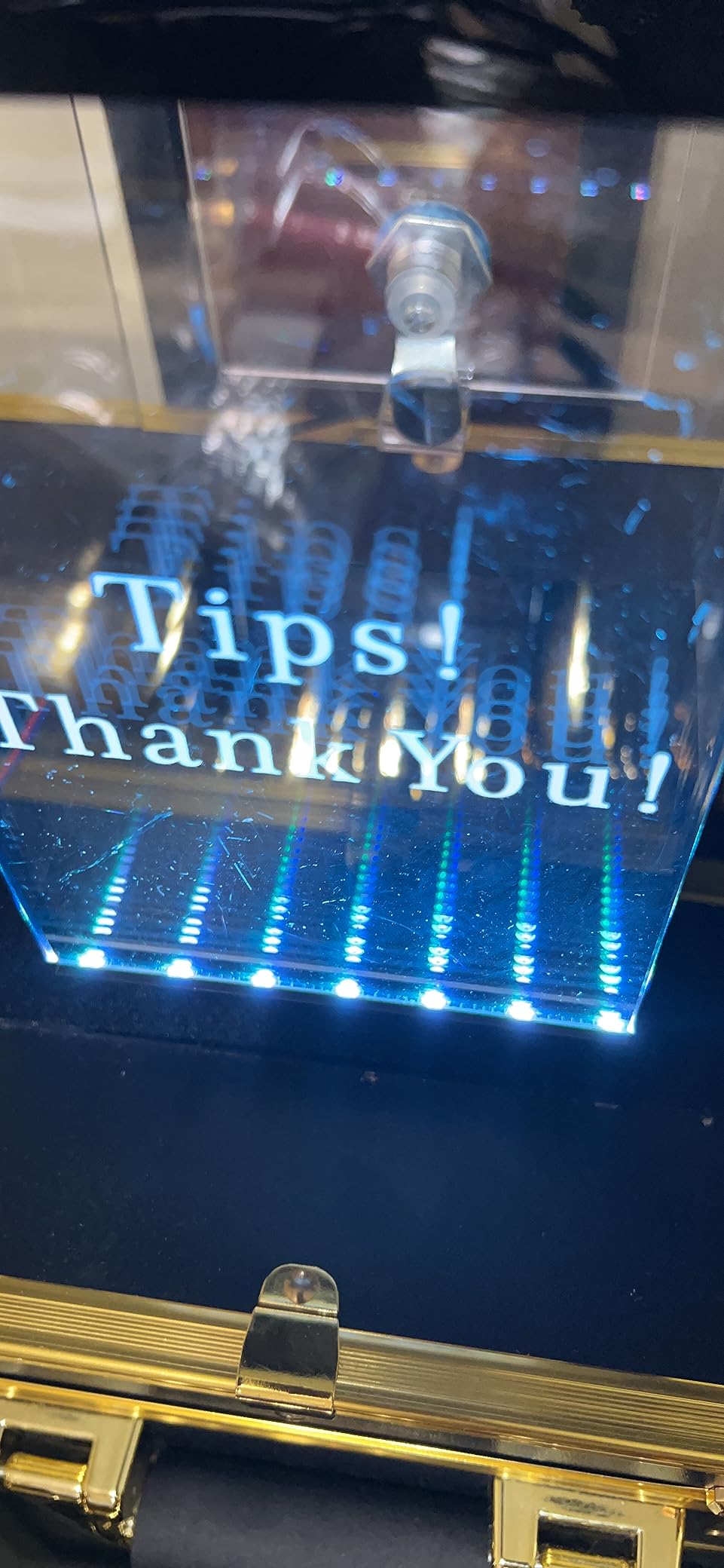 Amazon.com : Light Up Acrylic Donation Ballot Box - 20 Color Changing ...