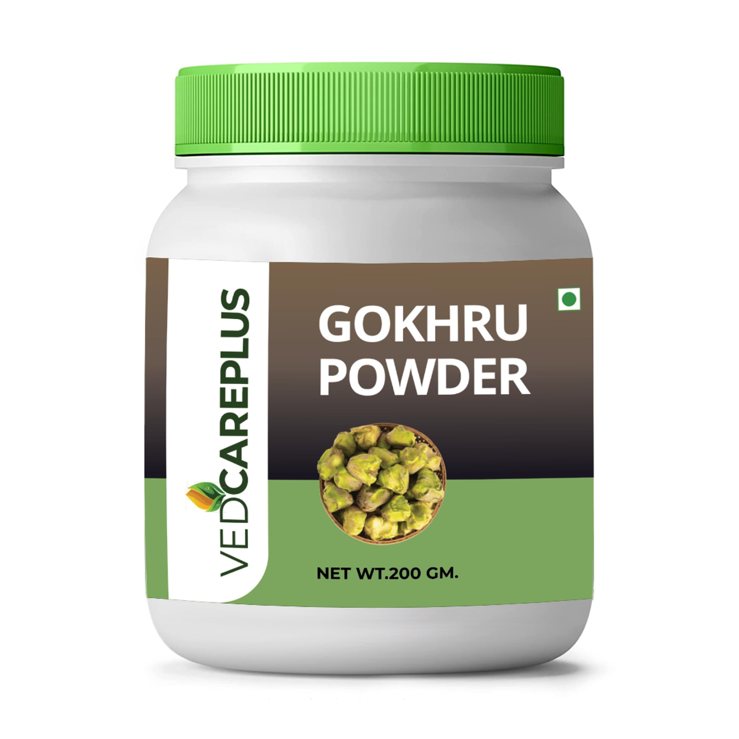 Buy Vedcareplus GOKSHURA/GOKHRU Powder (100% Pure), 200gm Online at Low ...