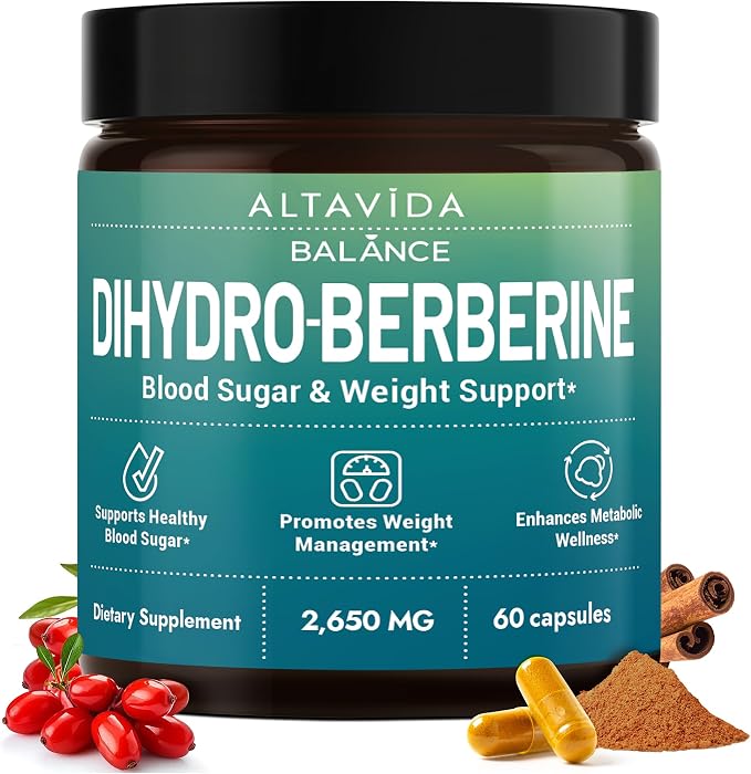 Amazon.com: Dihydroberberine Super Berberine Supplement with Ceylon ...