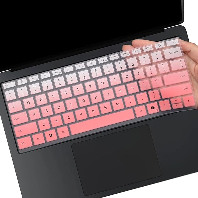 Amazon.com: Keyboard Cover for 2024 Microsoft Surface Laptop 7 13.8 ...