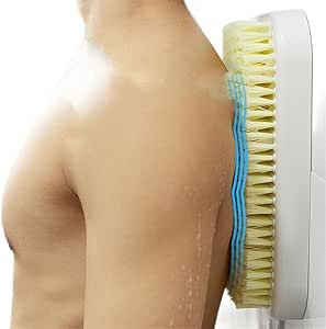 Amazon.com : MERLHY Wall Mounted Back Scrubber for Shower, Bath ...