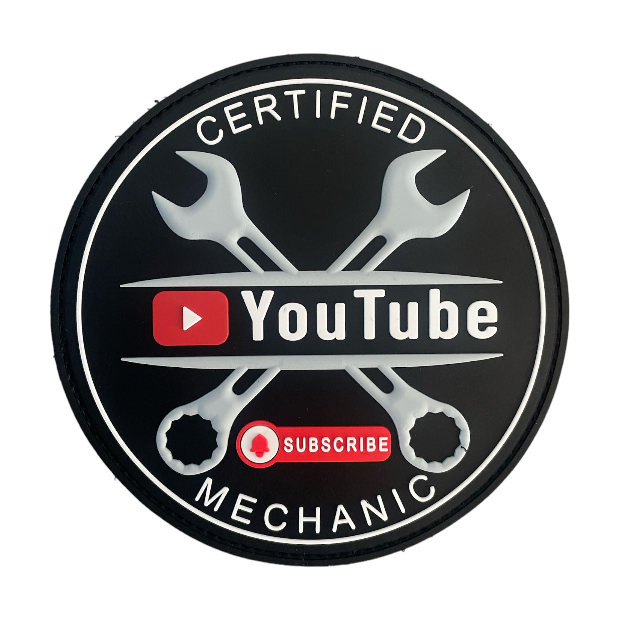 Amazon.com: YouTube Mechanic Creative Humor Military Tactical Morale ...