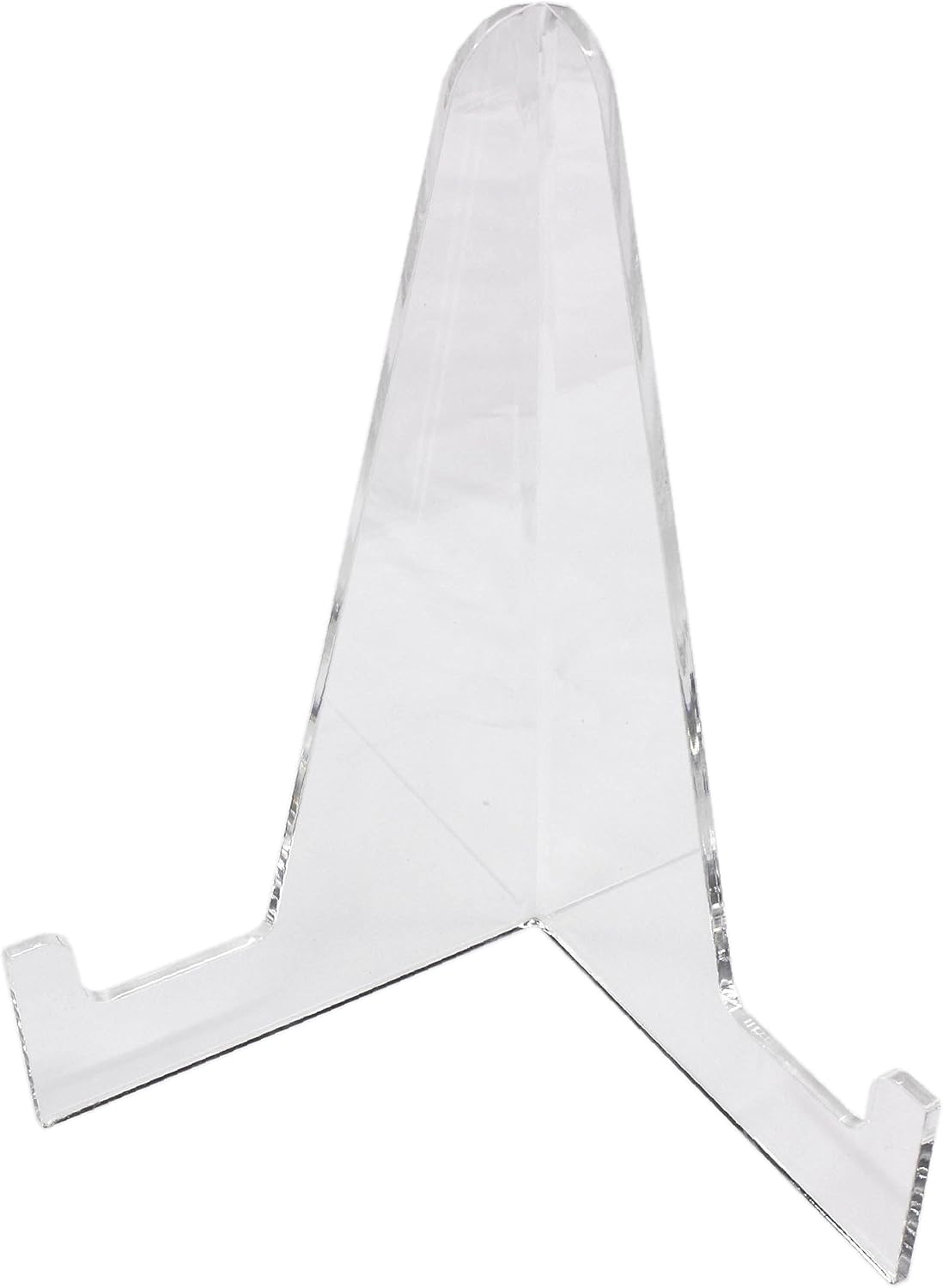 Leeds Display : FXALRG : Fixed Acrylic Plastic Support Stand : Clear ...