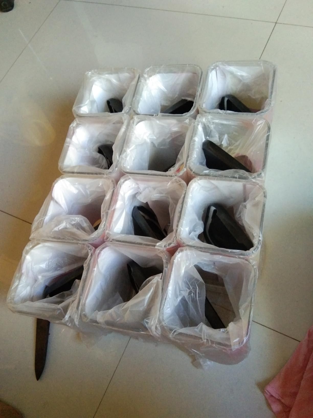 Kitch-Max Unbreakable Air Tight Square Plastic Containers Set for ...