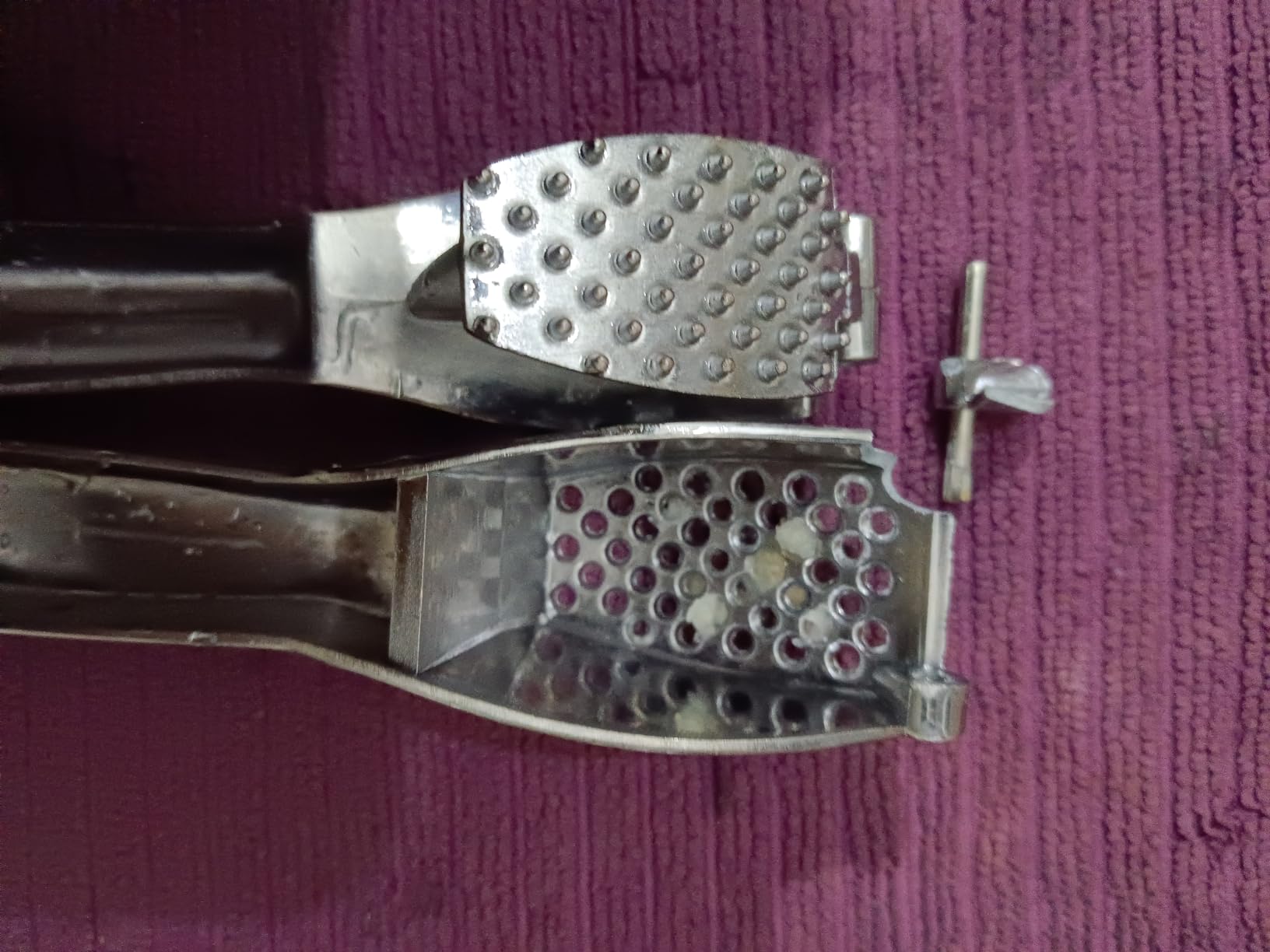 Buy EZYHOME Garlic Press Mincer Squeezer with Big Size Basket ...