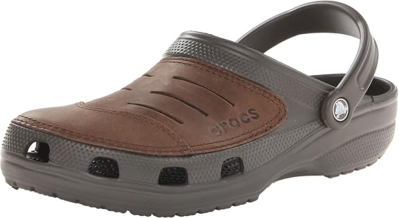 Amazon.com | Crocs Men's Bogota Clogs, Chocolate/Chocolate, 7 Men ...