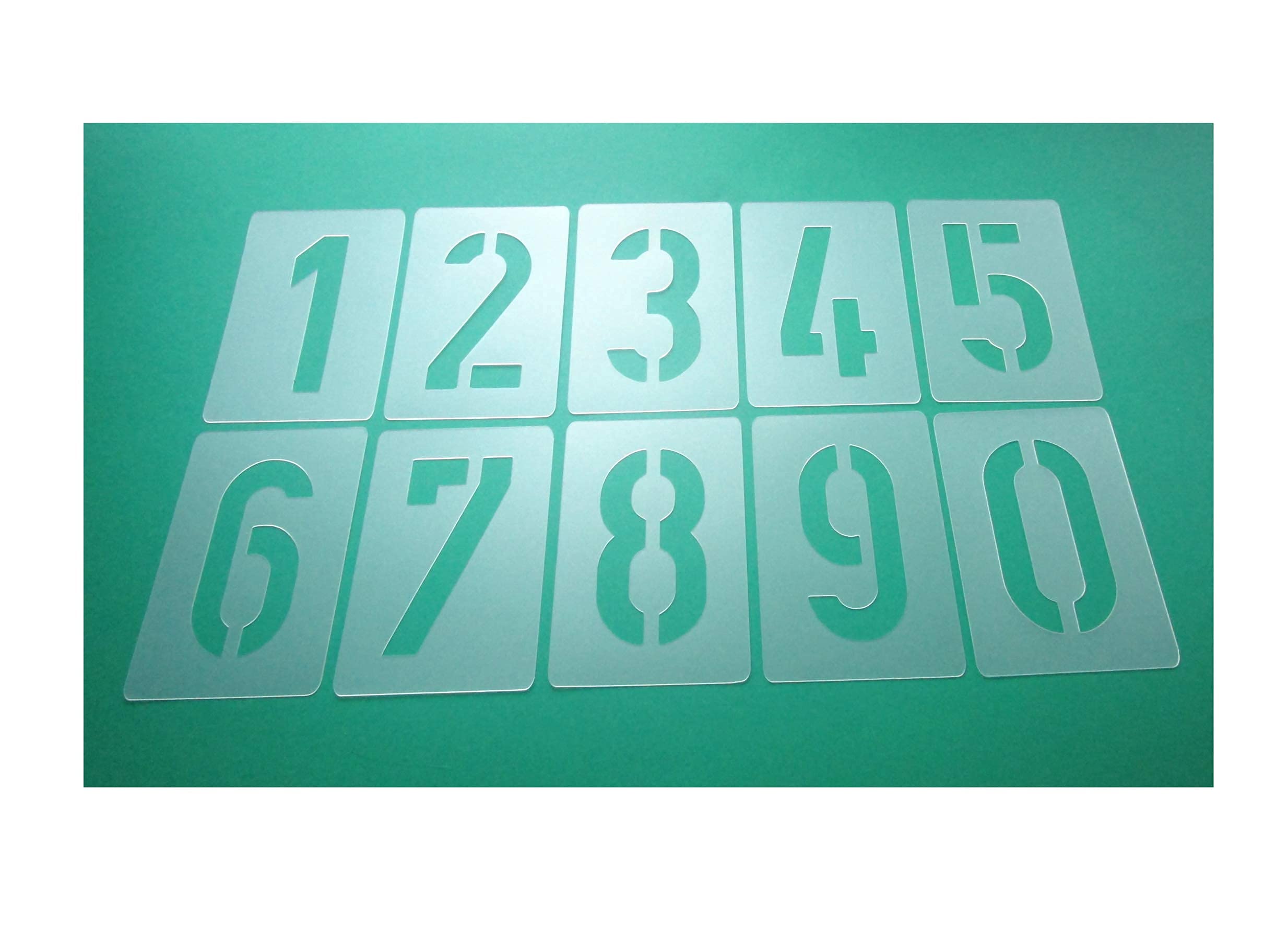 Caratteri Numerici Stencil