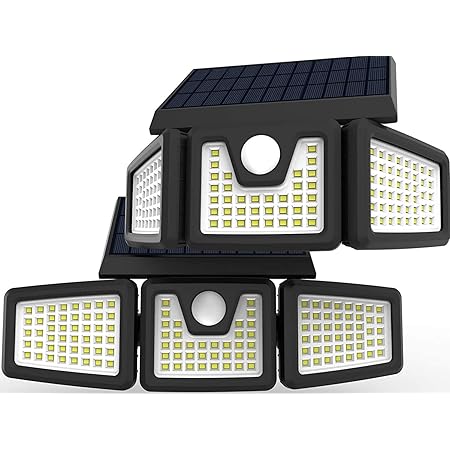 MagicPro Solar Lights Motion Sensor Solar Powered Light - 136 LED ...