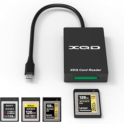 Amazon.com: USB C XQD Card Reader, XQD Memory Card Reader Type C for ...