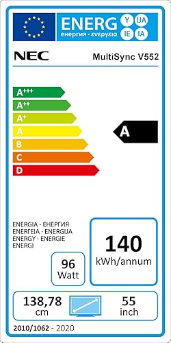 Amazon.com: NEC V552 55" 1080p 60Hz High-Performance LED Backlit ...
