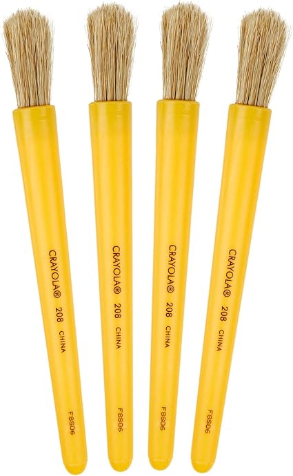 Amazon.com: Crayola Jumbo Paint Brush : Toys & Games