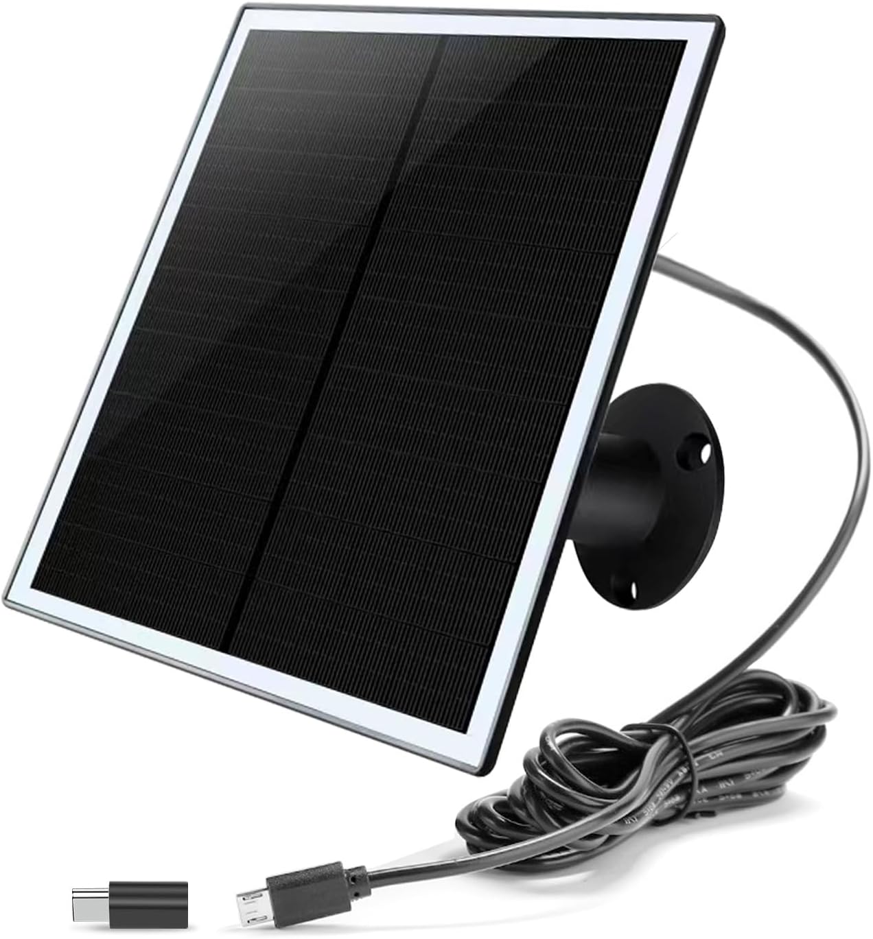 Amazon.com: CYQAPC 5V 6W 4W Solar Panel Charger Fit for SimpliSafe ...