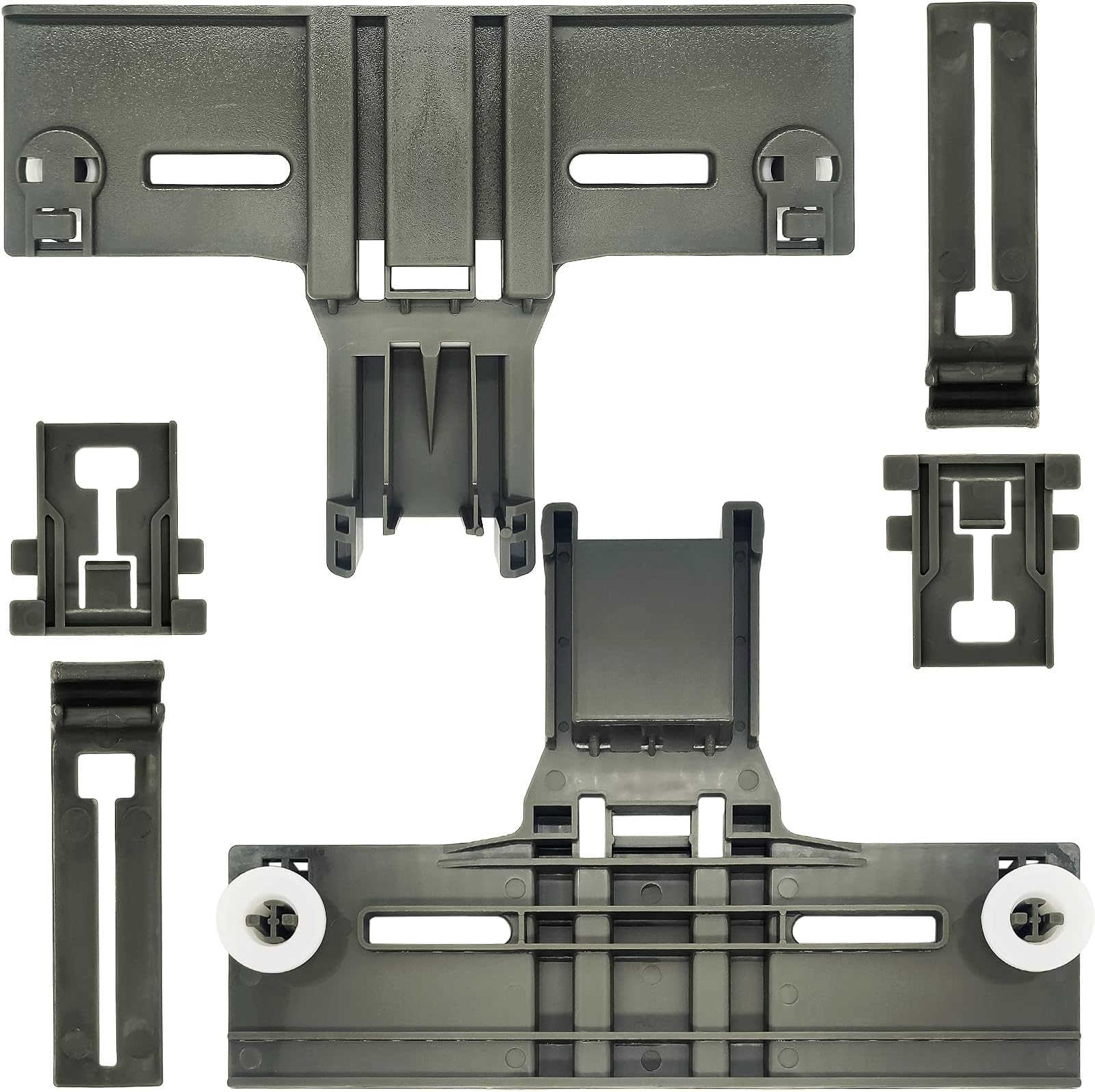 W10350375 Dishwasher Top Rack Adjuster with W/1.25" Diameter Wheels ...