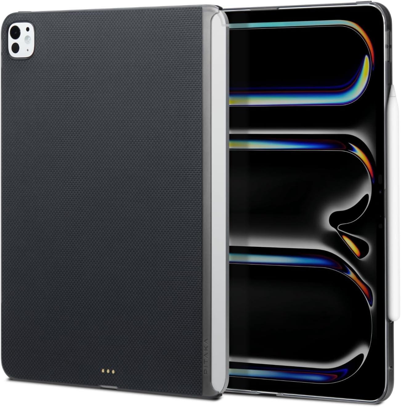 Amazon.com: MATEKXY 2024 Magic Keyboard Case with Pencil Holder for ...