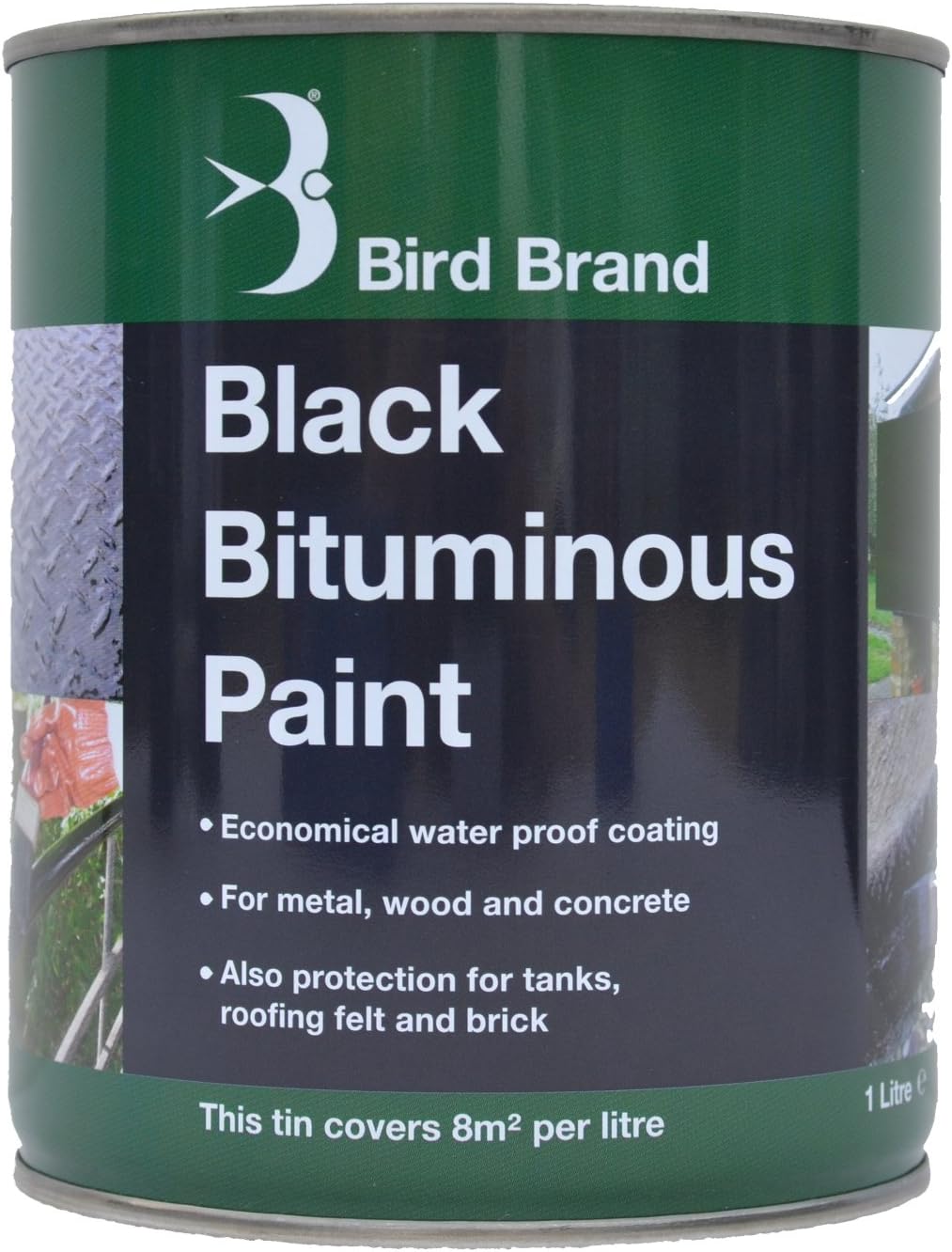 Everbuild Black Jack 901 Bitumen Paint | Solvent Based, Full Bodied ...