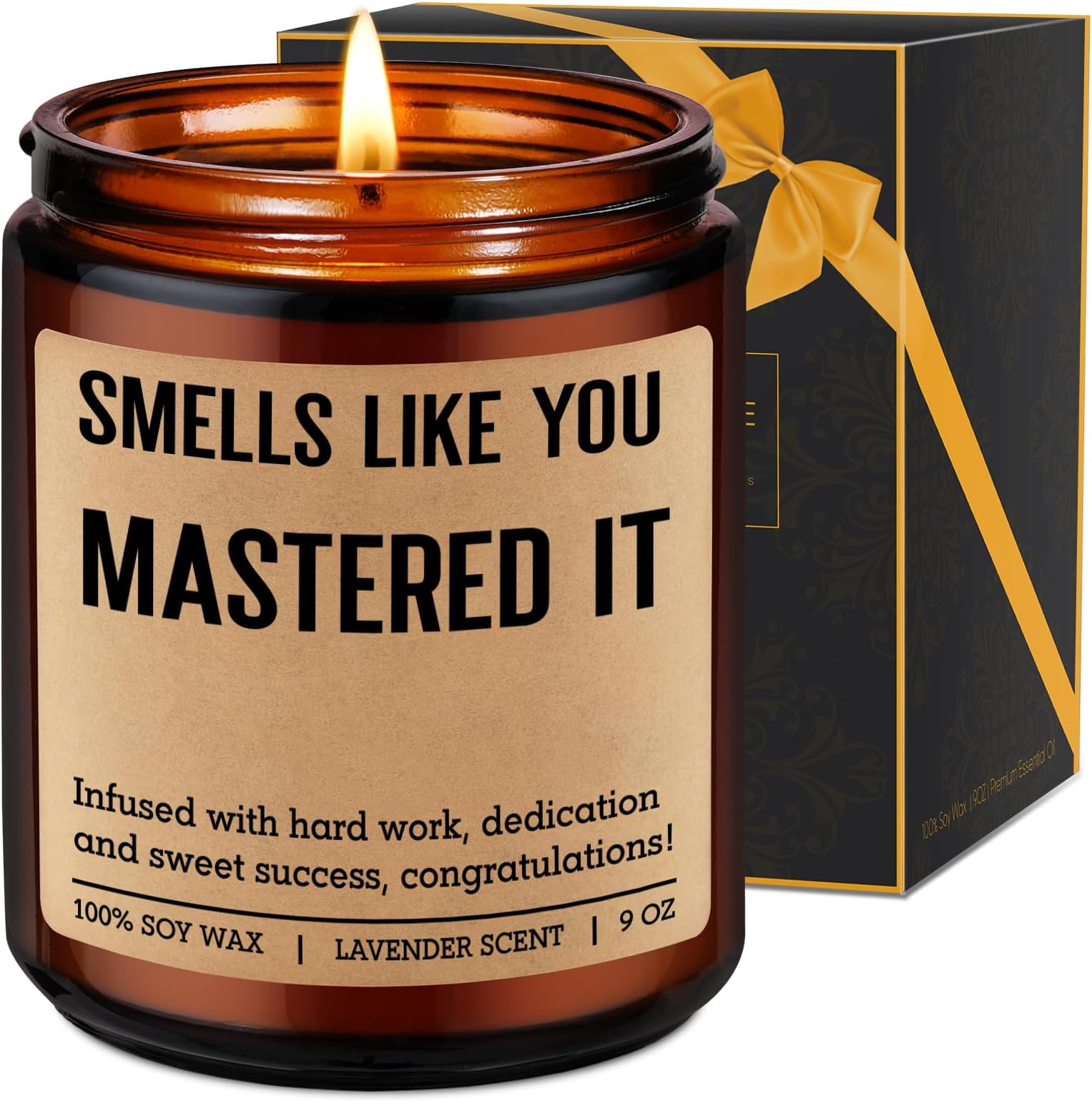 Amazon.com: Fairy's Gift Grad Candle, Masters Degree Graduation Gifts ...