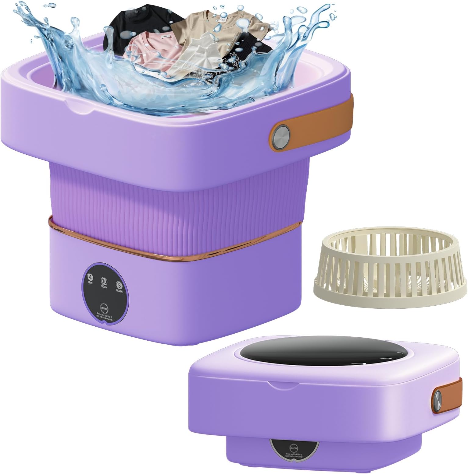 Amazon.com: iJoy Portable Washing Machine (11L) with 3 Time Modes Mini ...