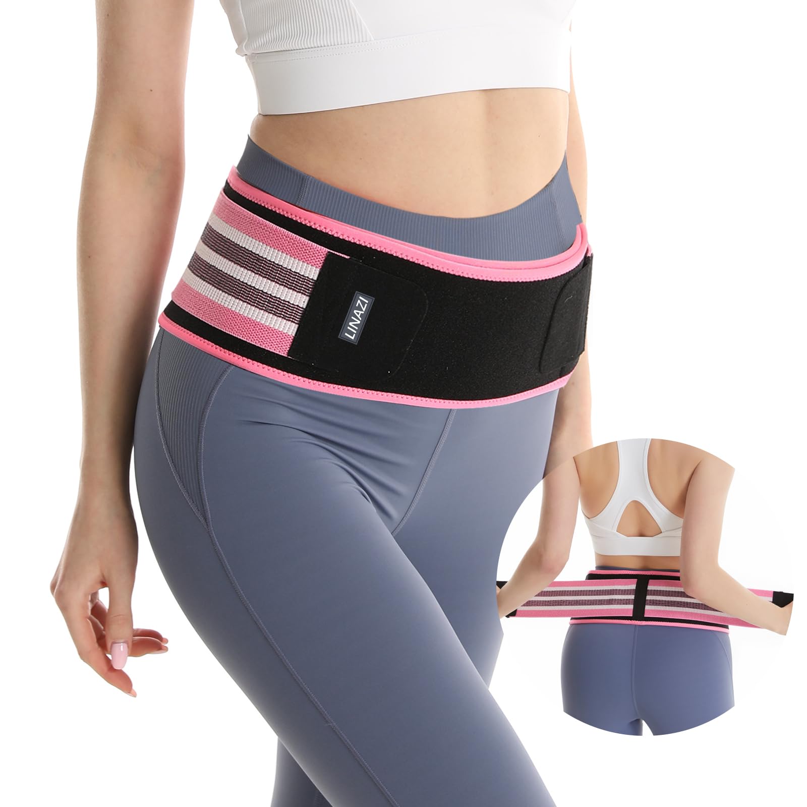 Snapklik.com : SI Belt - Sacroiliac Hip Belt For Women, SI Joint ...