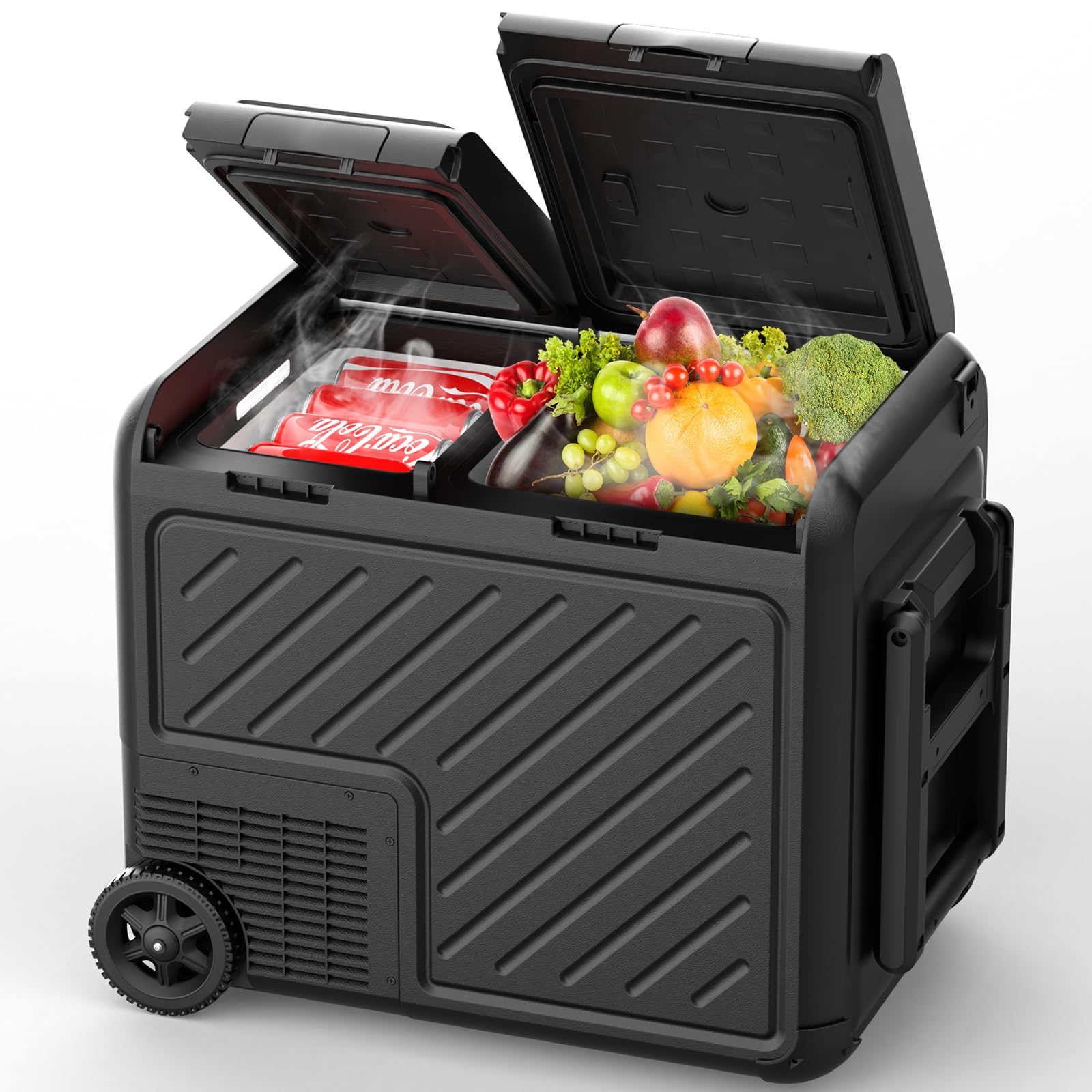 Snapklik.com : Advwin 48 Quart (45L) Car Refrigerator,12 Volt Fridge ...