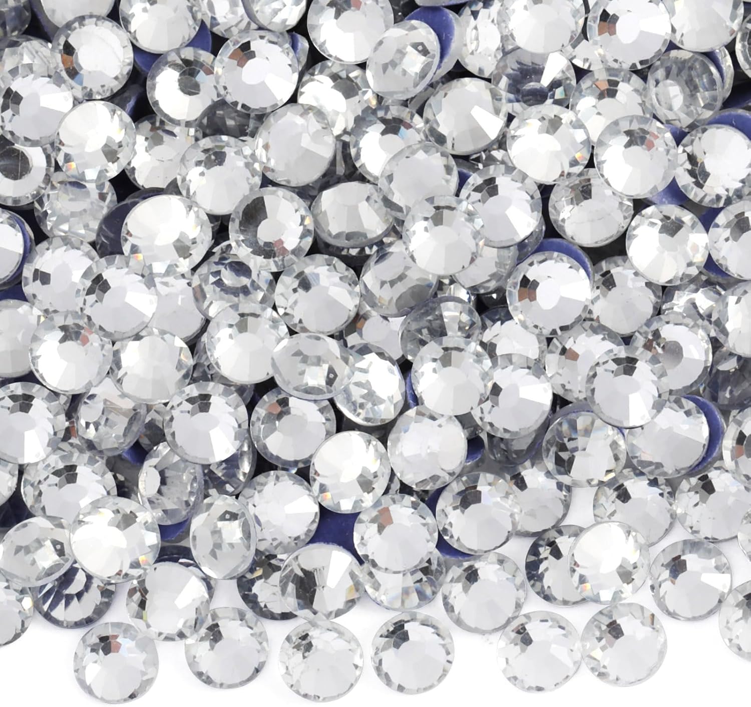 Amazon.com: 6000PCS Hotfix Rhinestones Bulk, Clear Rhinestones for ...