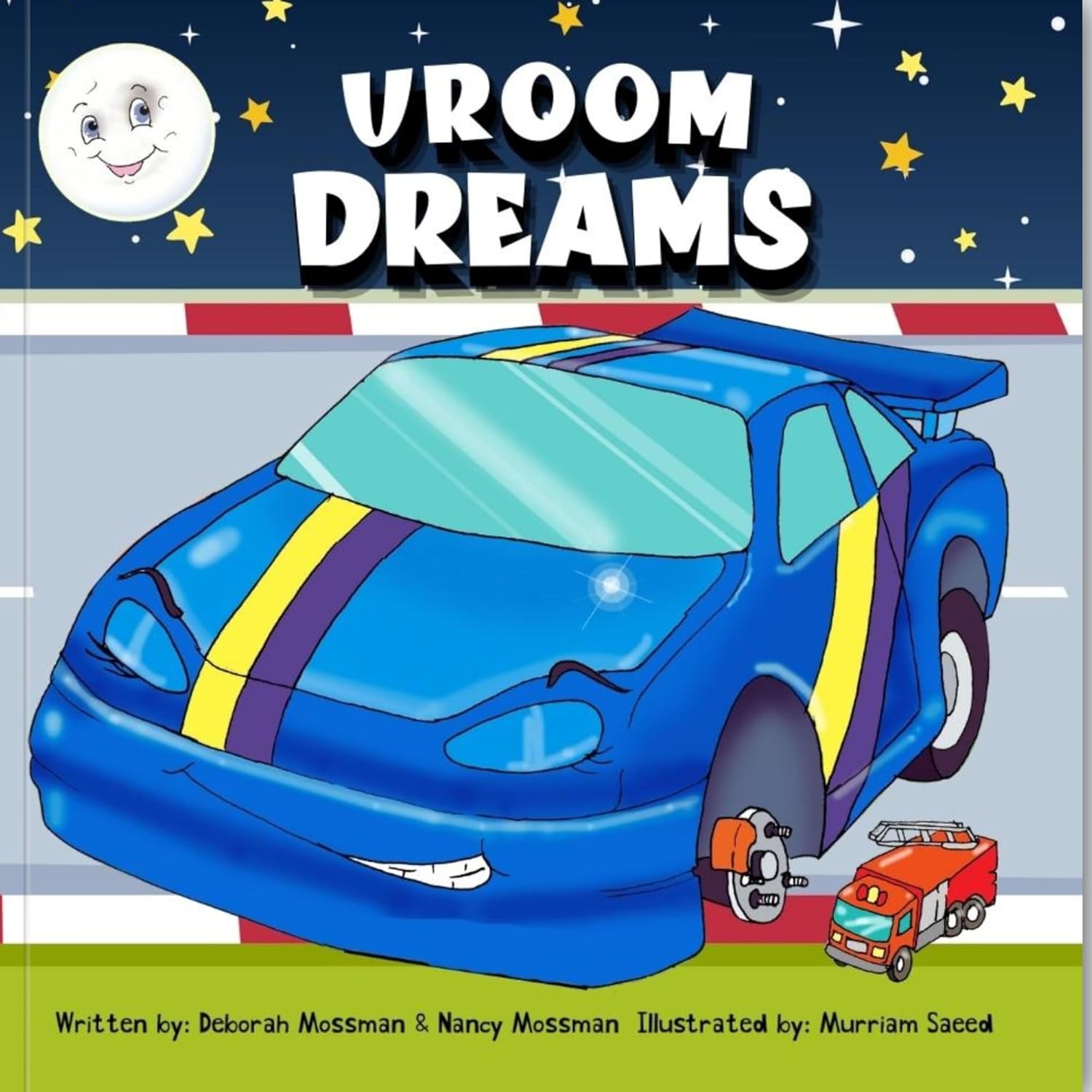 Vroom Dreams! Race Car Book for Toddler Kids : Bedtime Book for Boys ...
