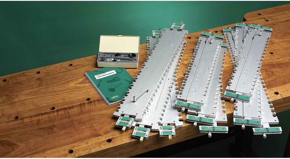 Leigh 3 Piece Isoloc Joint Template Set for D4RM Dovetail Jig : Amazon ...