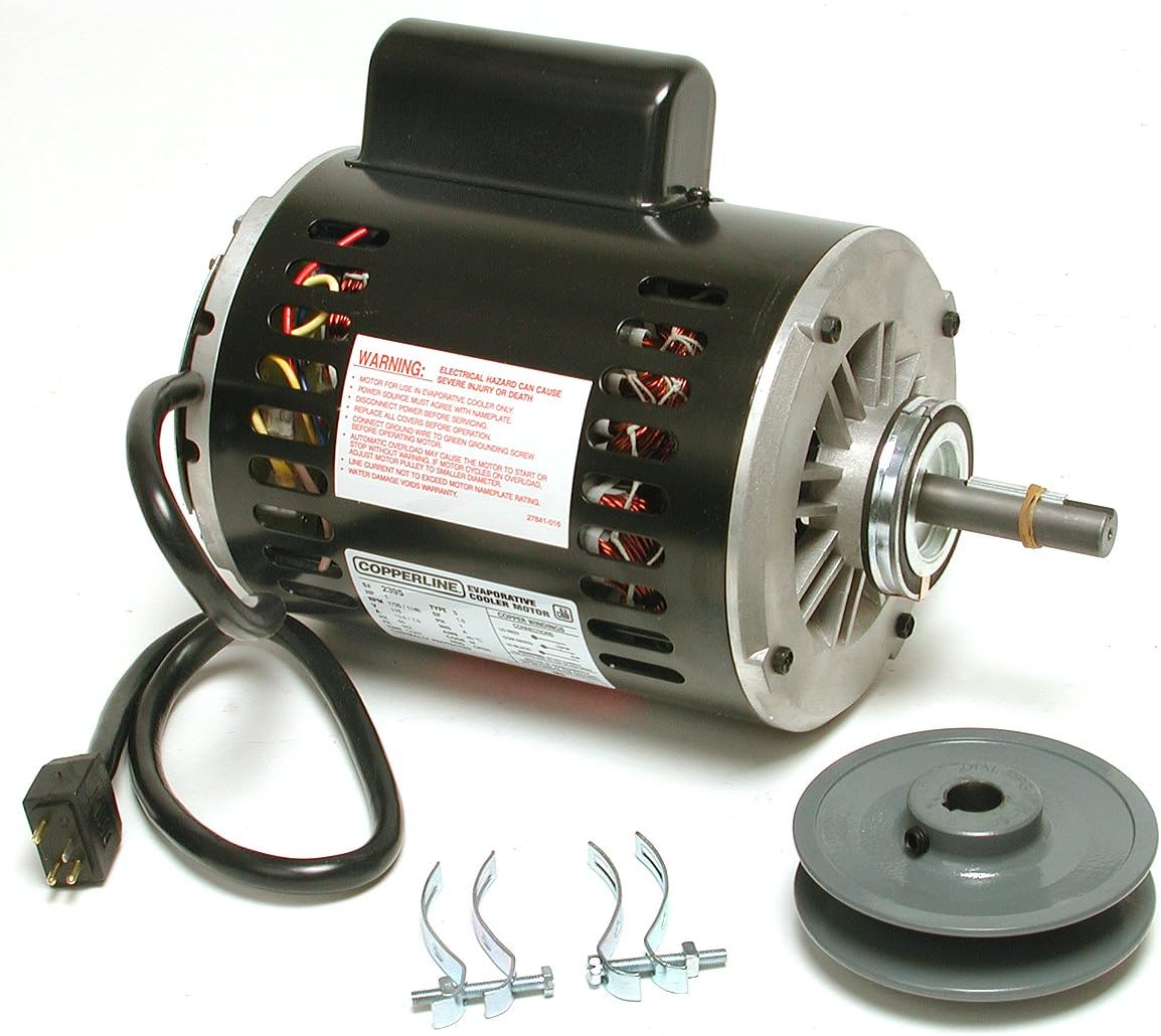 Dial 2393 1 Hp/2-Speed Copperline Standard Motor Kits - Electric Fan ...
