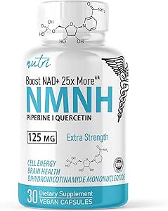 Amazon.com: Nature's Fusions NMNH (NMN Supplement Alternative) (Dihydronicotinamide ...