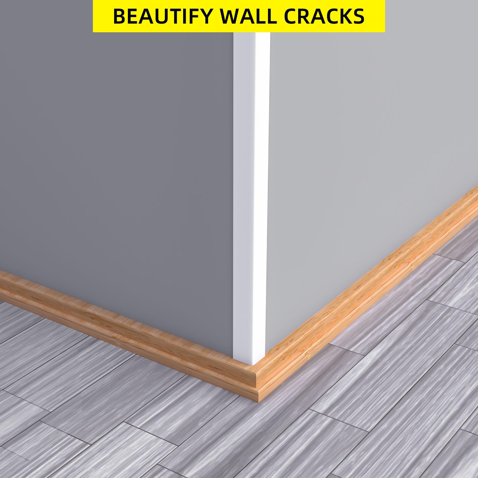 Snapklik.com : Wall Corner Protector, 16inch X 22FT Peel And Stick Wall ...