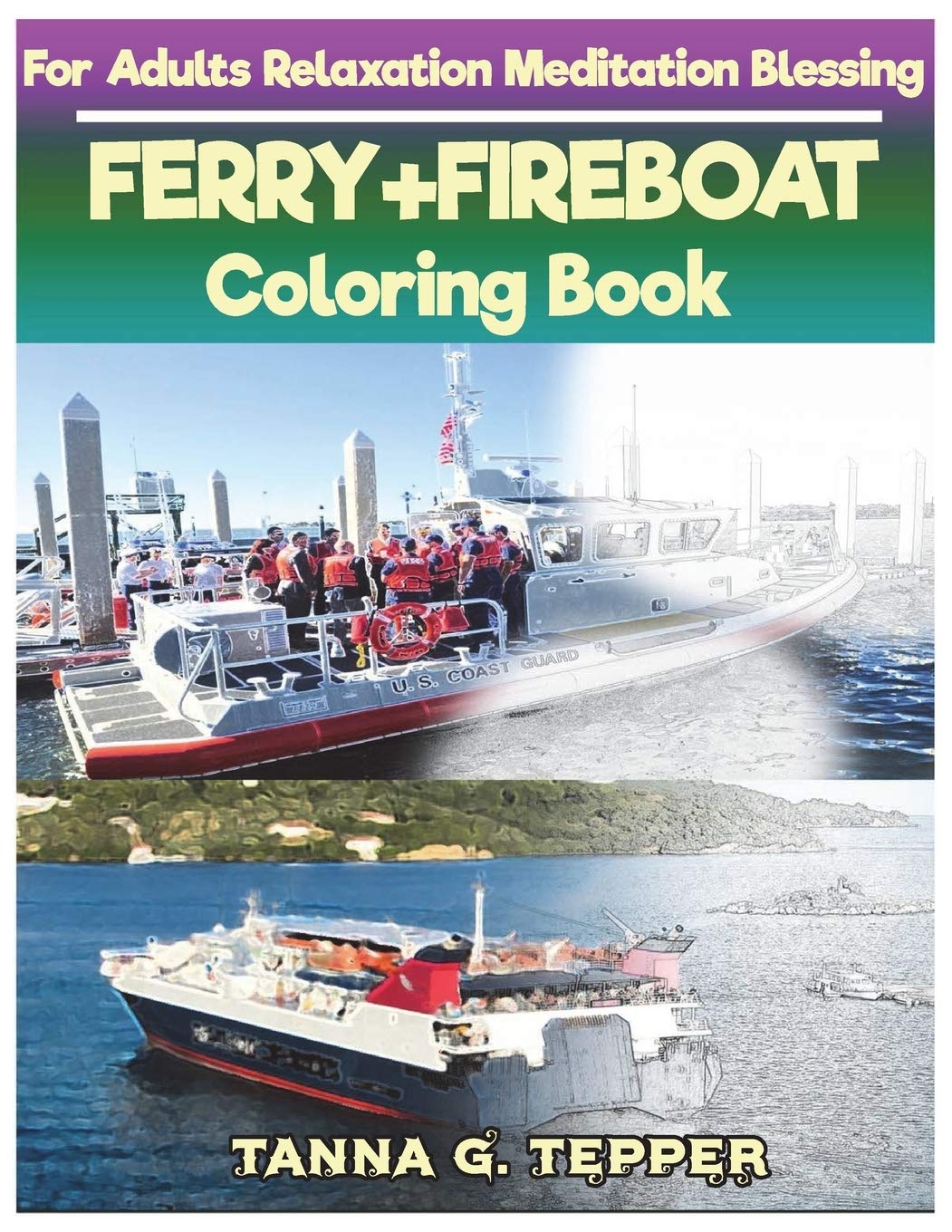 Fire Boat Coloring Pages