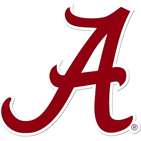 Amazon.com: Alabama Crimson Tide Sports Team Large Mascot Vinyl Decal Sticker : Sports & Outdoors