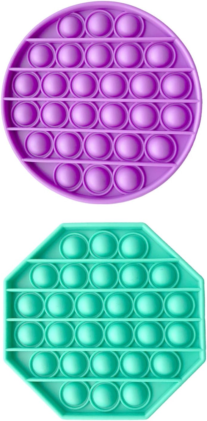 2 Packs Push Pop Bubble Sensory Fidget , Autism Special Needs Stress ...