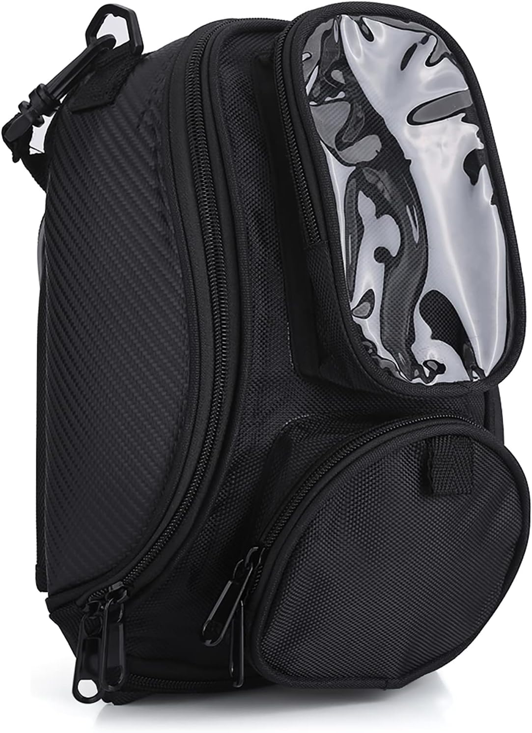 Magnetic Motorcycle Tank Bag, Waterproof Oxford Black Motorbike Bag ...