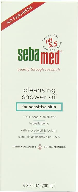 Amazon.com: Sebamed Cleansing Shower Oil, 6.8 Fluid Ounce : Beauty ...