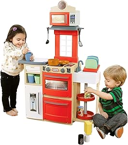 Amazon.com: Little Tikes Cook 'n Store Kitchen Playset - Red : Toys & Games