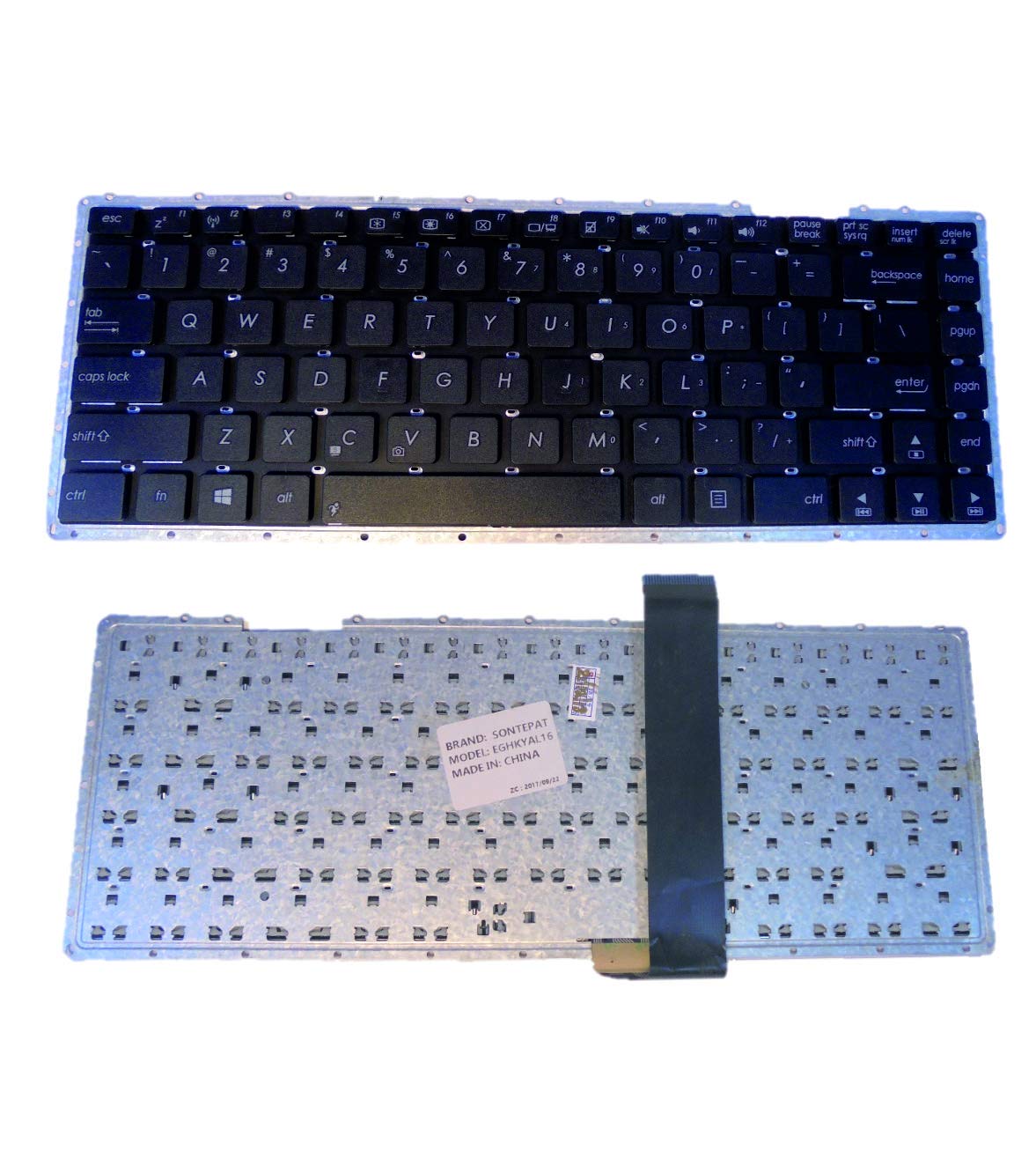 Laptop Keyboard Compatible for ASUS X450 X450J X450JB X450JF X450JN ...