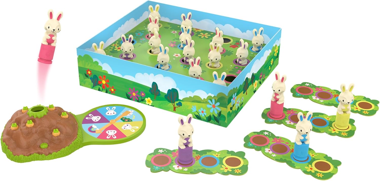 Amazon.com: Educational Insights Pop Pop Bunny Hop : Toys & Games