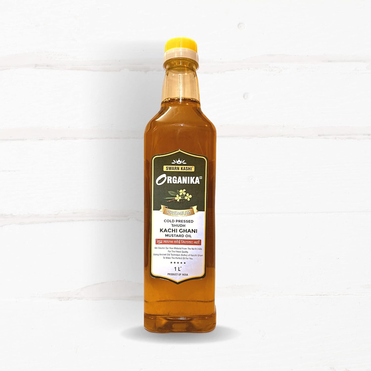 Swarn Kashi Organika | Pure Cold Pressed Mustard Oil / Wood Pressed ...