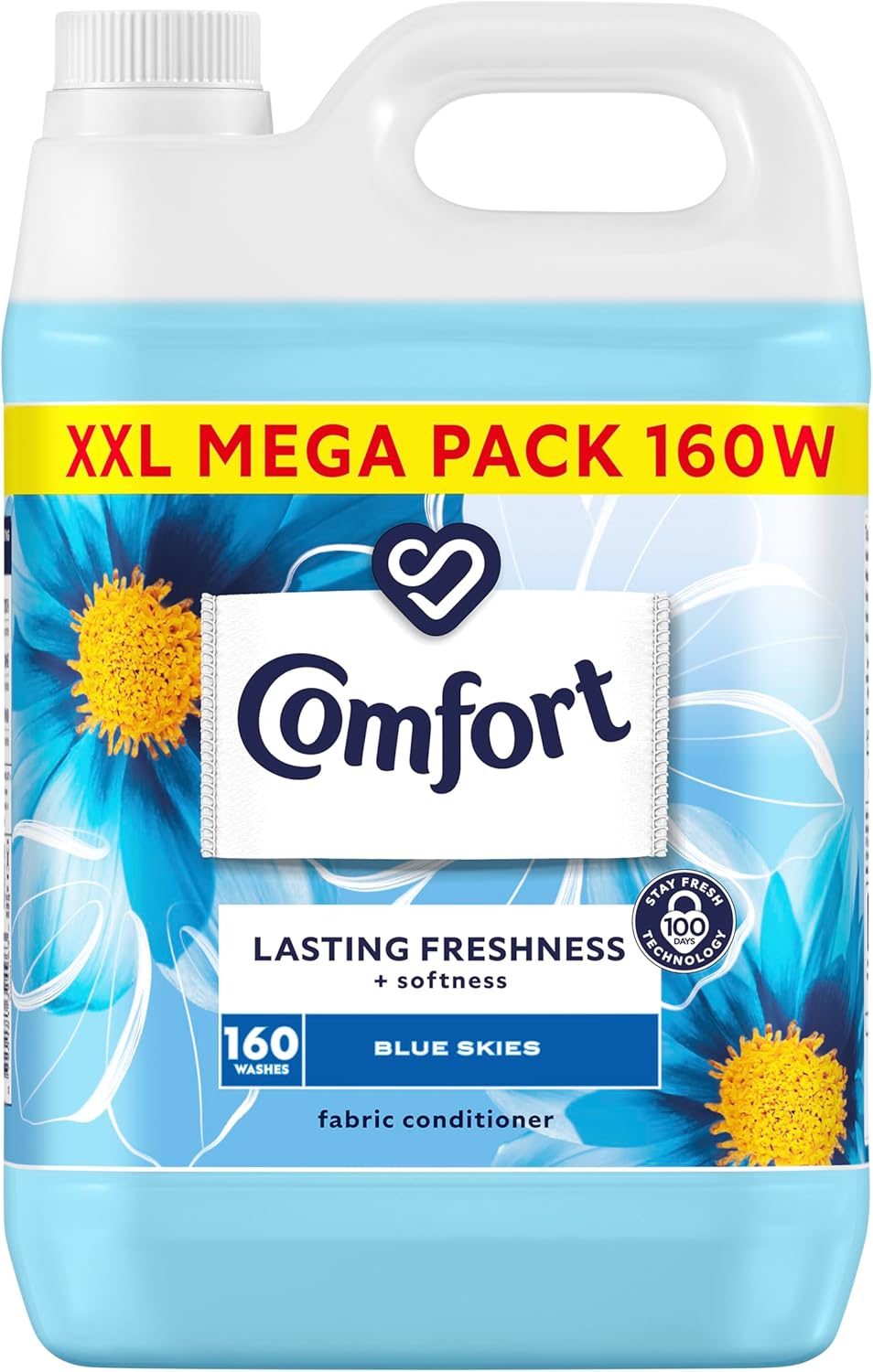 Comfort Blue Skies Fabric Conditioner with Stay Fresh technology for ...